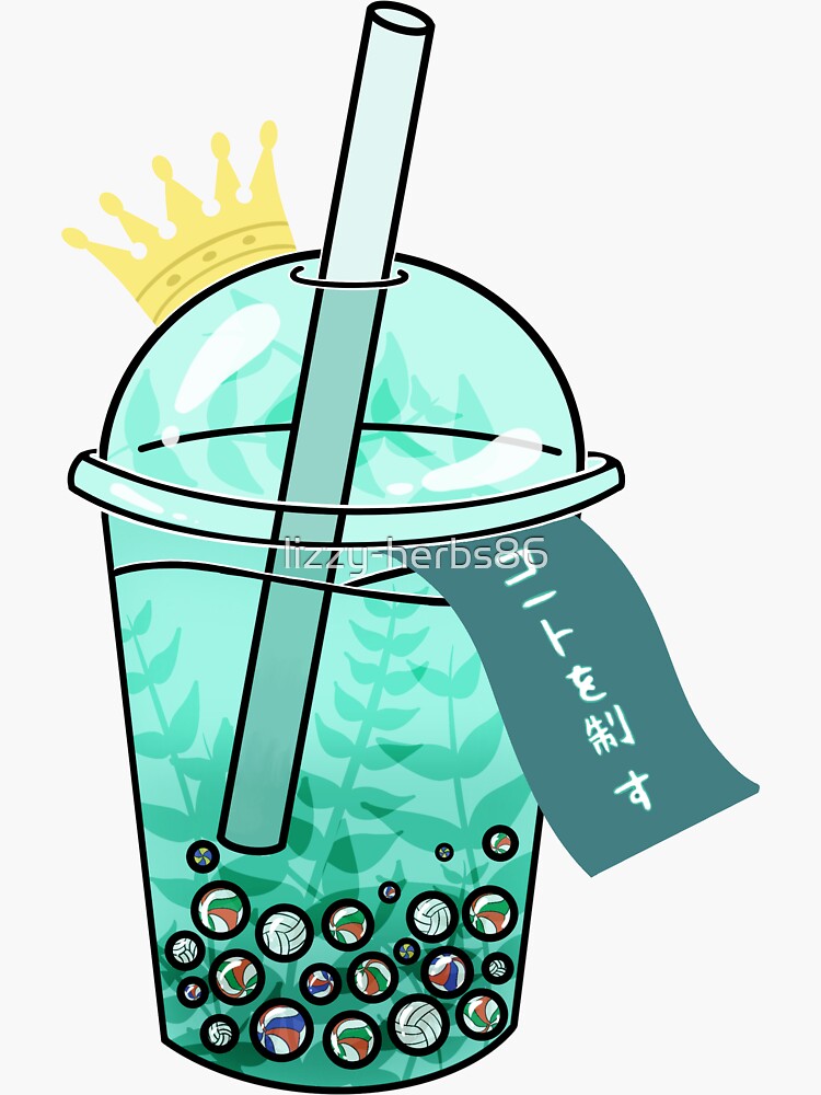 "Seijoh Boba" Sticker for Sale by lizzy-herbs86 | Redbubble