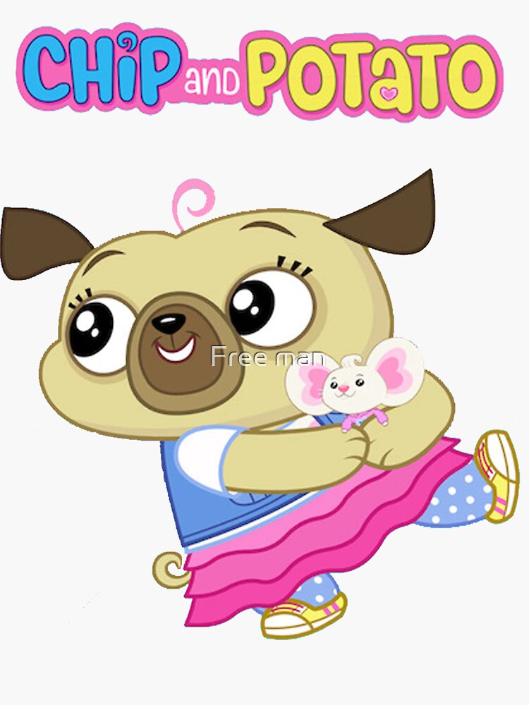 "Copy of Chip and potato" Sticker for Sale by Freeman2022 | Redbubble