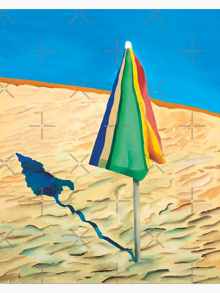 "Beach Umbrella" Sticker for Sale by spencermat | Redbubble