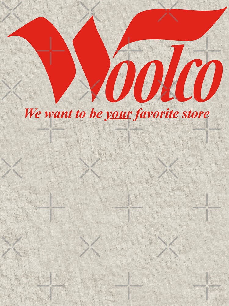 Woolco Logo Distressed Woolco Department Stores Greeting Card