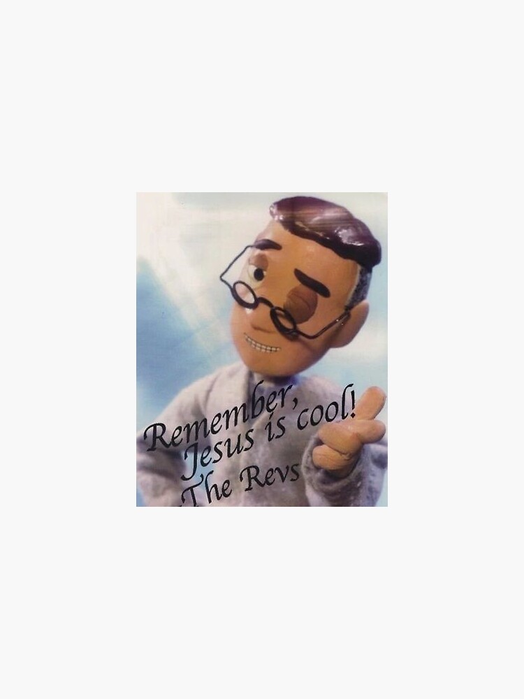 "Reverend Putty" Sticker for Sale by PoeTatoes | Redbubble