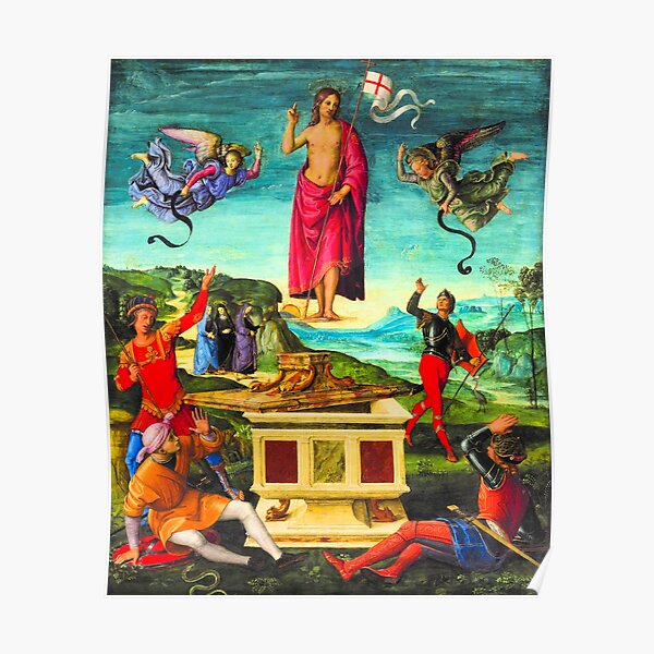 "The Resurrection of Christ, by Raphael" Poster for Sale by ...