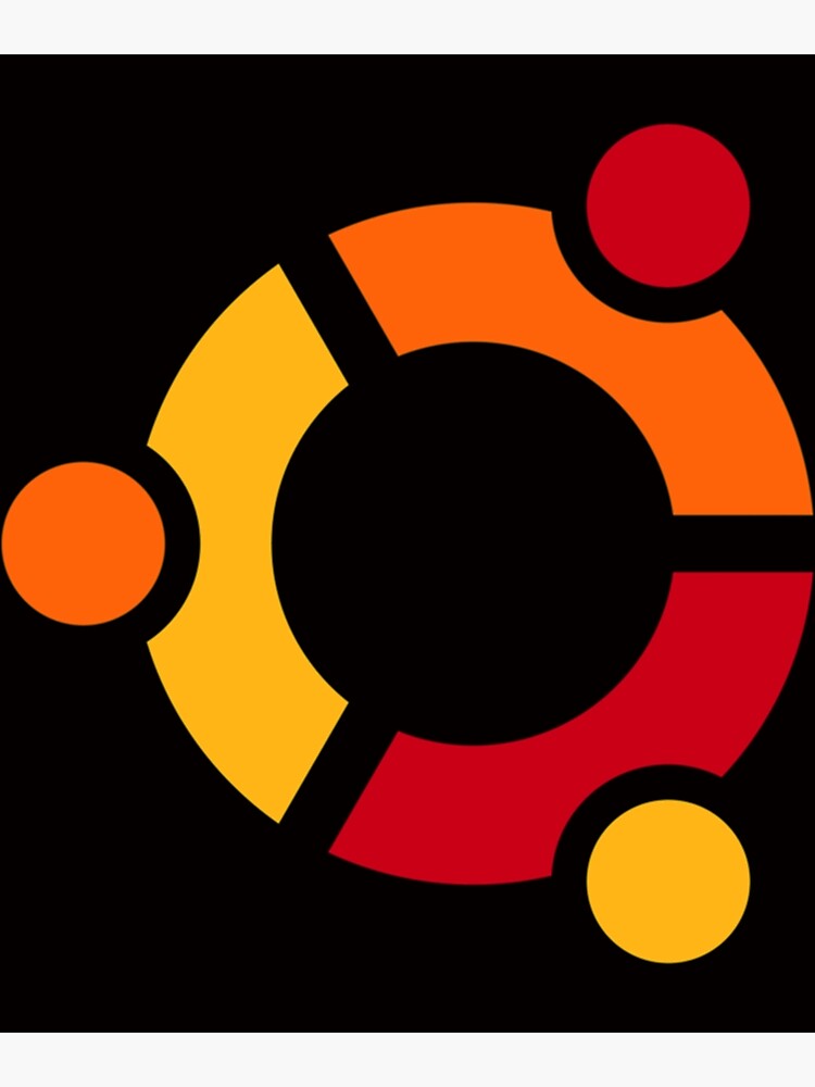 "Ubuntu Logo Classic " Poster for Sale by LennieMet | Redbubble