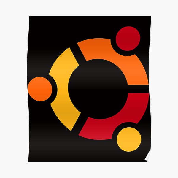 "Ubuntu Logo Classic " Poster for Sale by LennieMet | Redbubble