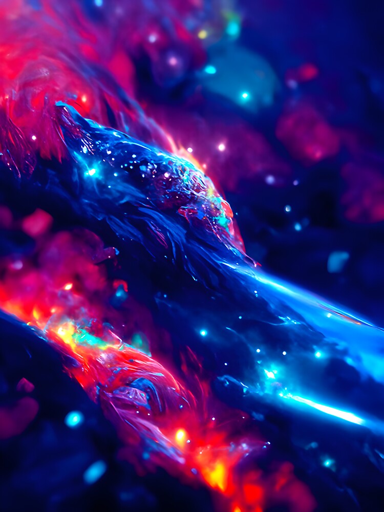 "Blue Cliff" Sticker for Sale by MicroMagnus | Redbubble