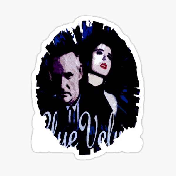 "Blue Velvet" Sticker for Sale by kawaiikastle | Redbubble