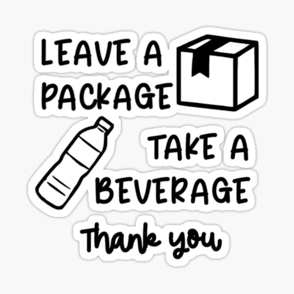 "Leave one, Take one" Sticker for Sale by SkyeMacaw | Redbubble
