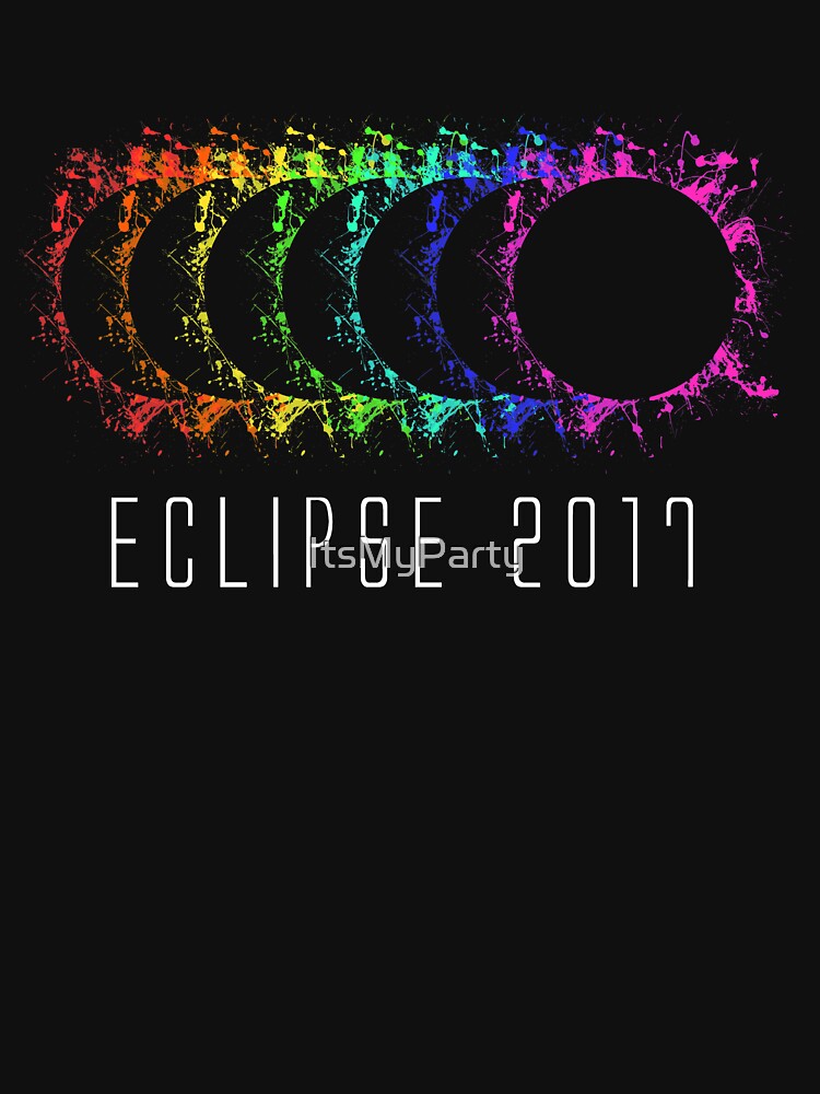 "Rainbow Solar Eclipse LGBT Pride" T-shirt by ItsMyParty | Redbubble