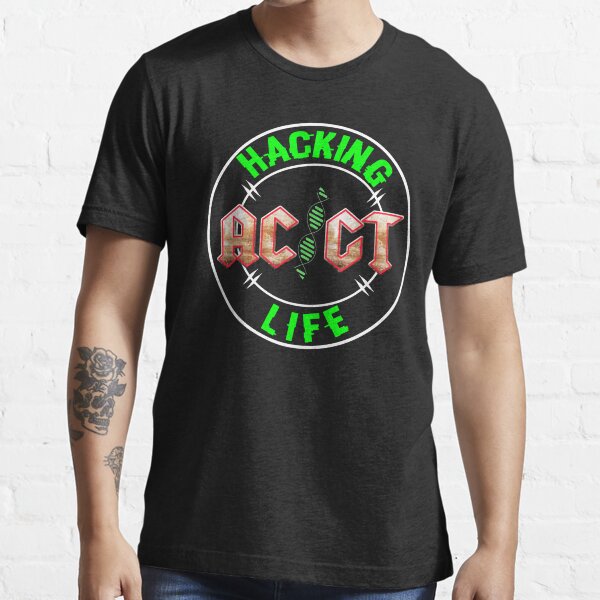 "ACGT DNA Hacking Life " T-shirt by teesforme | Redbubble