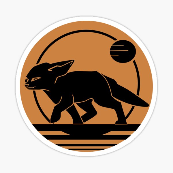 "fennec fox" Sticker for Sale by HyzoArt | Redbubble