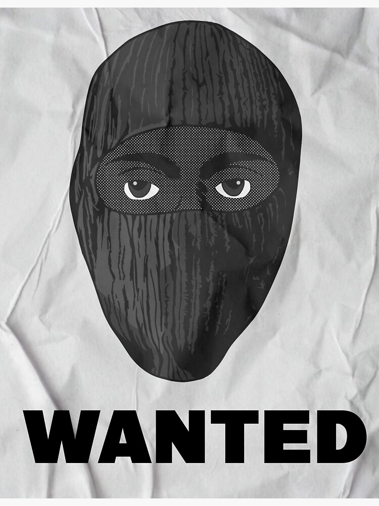 "Wanted poster" Sticker for Sale by ShowtimeShalom | Redbubble