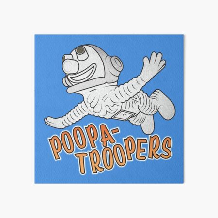 "Classic Early 70s Poopa Troopers Parachute Toy Figure and Logotype ...