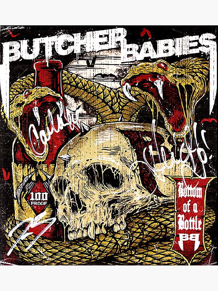 "butcher perfect babies" Sticker for Sale by stechlinski9d | Redbubble