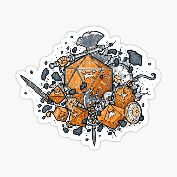 "RPG United" Sticker for Sale by Letter-Q | Redbubble