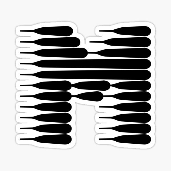 "silhouette Letter M the fancy monogram initial letters alphabet ...