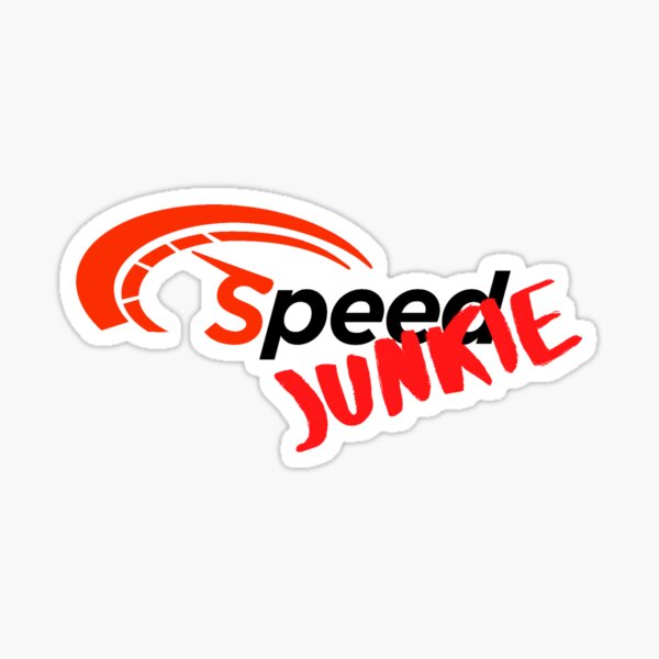 Speed Junkie Rb Theme Sticker For Sale By Eoepuplishing Redbubble