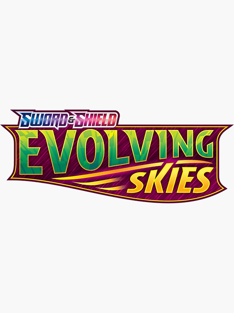 "Evolving Skies Logo" Sticker for Sale by VogelDoesshop | Redbubble