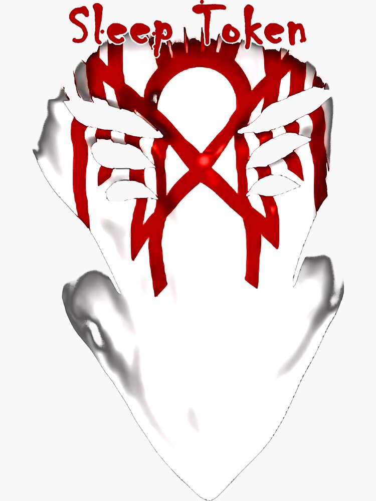 "Sleep Token" Sticker for Sale by stechlinski9d | Redbubble