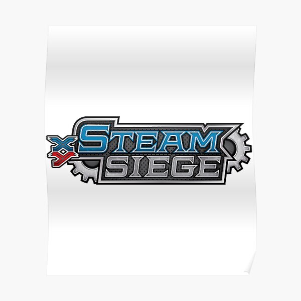 "Steam Siege Logo" Poster for Sale by VogelDoesshop | Redbubble