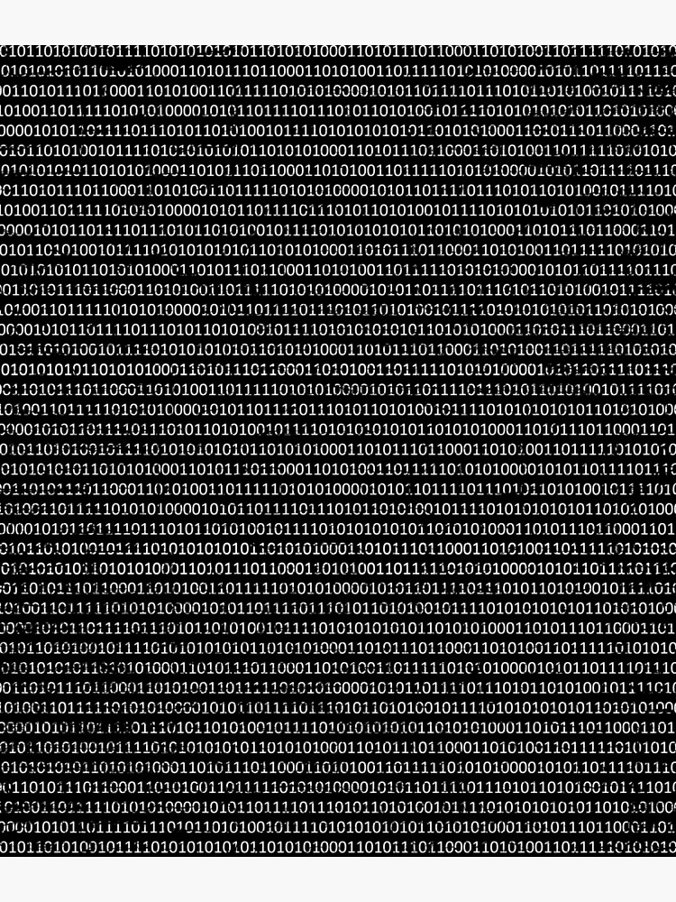 "Binary Code" Poster for Sale by Phoenix23 | Redbubble