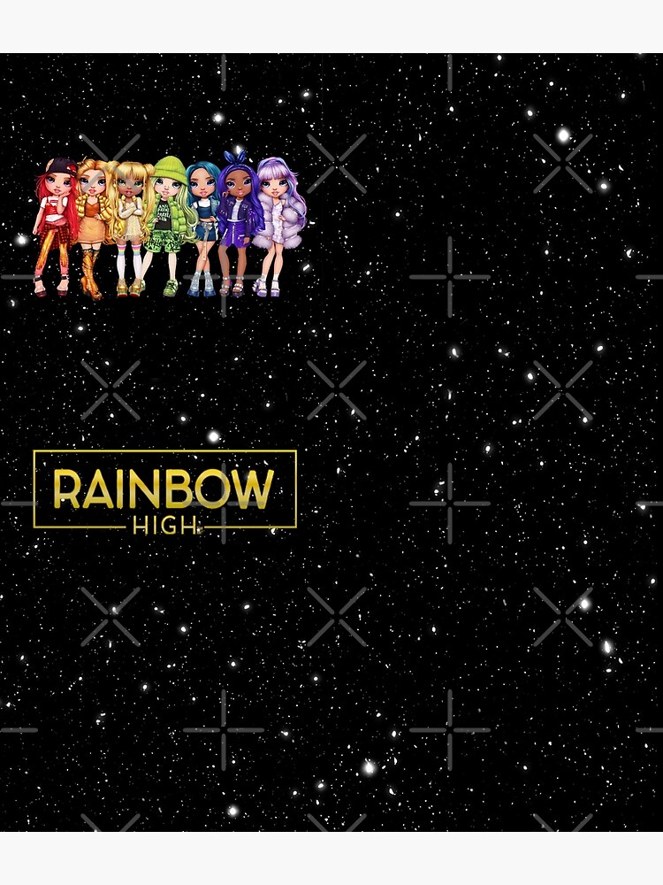 Rainbow High main characters and logo Backpack sold by Chan Chan | SKU ...