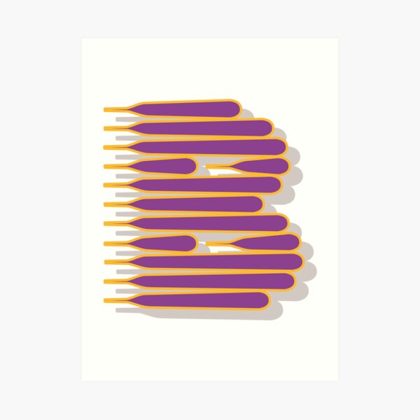 Lámina artística «Alfabeto de letras iniciales del monograma de la ...