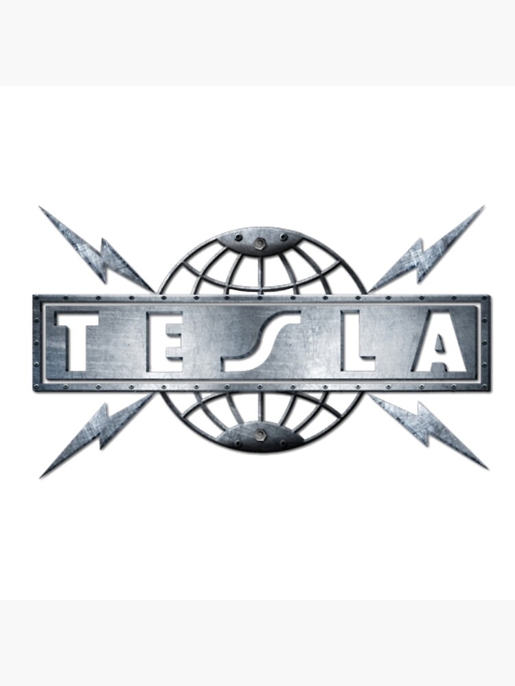 "Tesla Band" Poster for Sale by arnoldwijaya | Redbubble