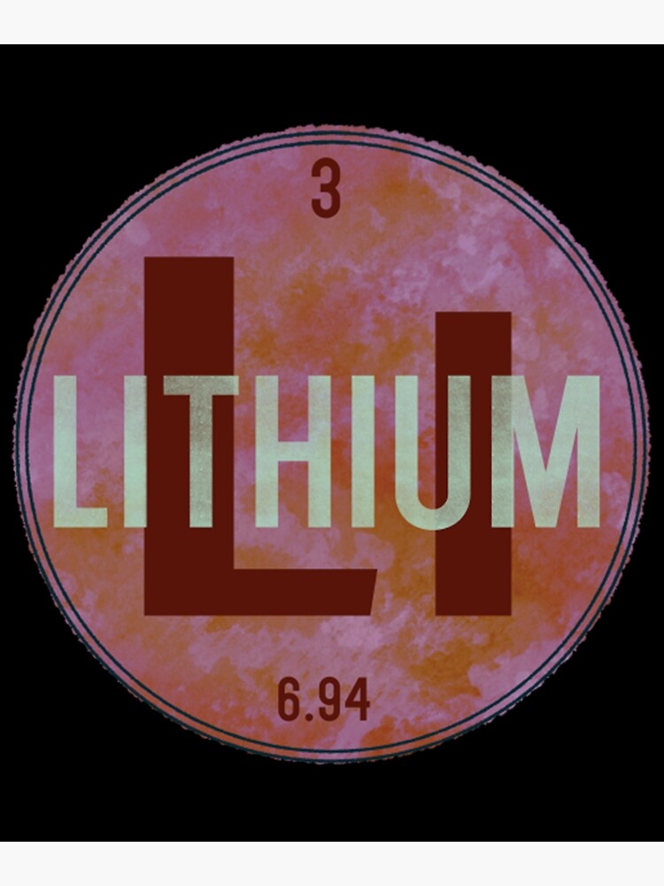 "Meme Lithium Li Vintage" Poster for Sale by StephanHirsch | Redbubble