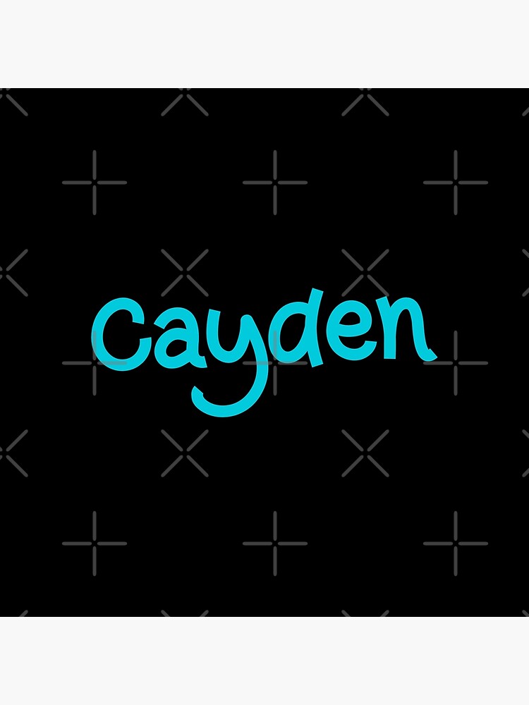 "Cayden, Funny Cool Best color art" Poster for Sale by artdragongift ...