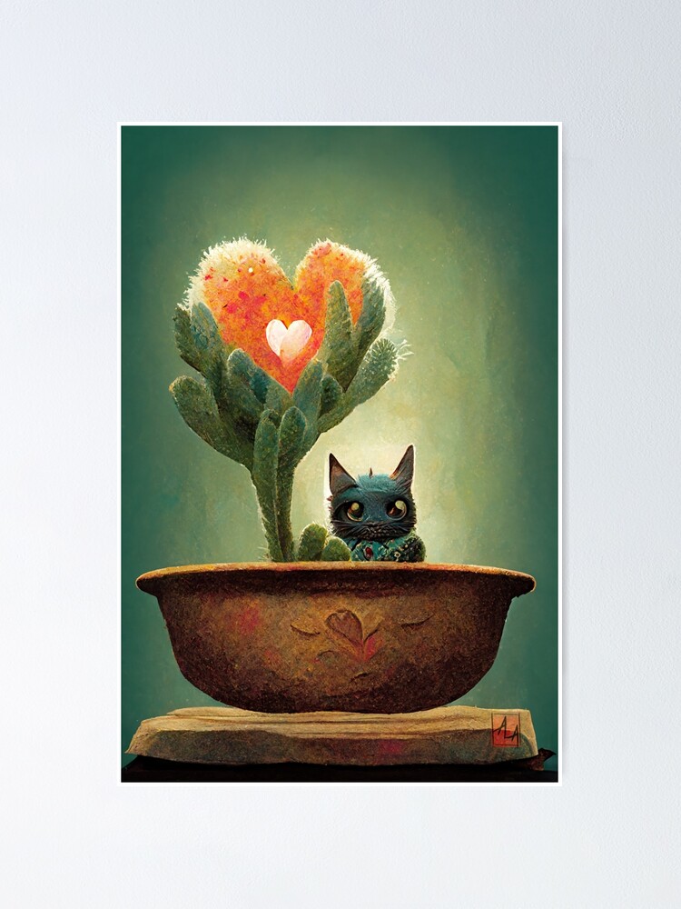 "Catus Plant" Poster for Sale by ala-of-art | Redbubble