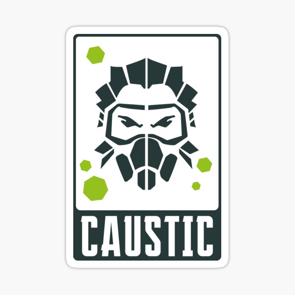 "Apex Legends - Caustic" Sticker for Sale by SammieJ0301 | Redbubble