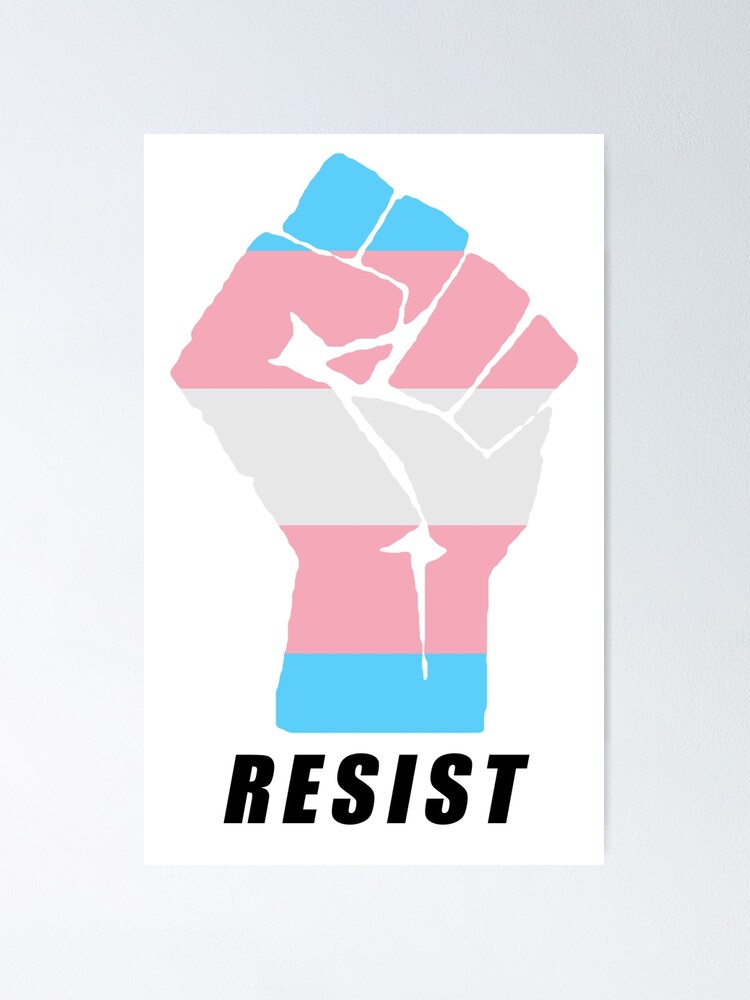 "Resist | Trans Pride" Poster by transprince | Redbubble