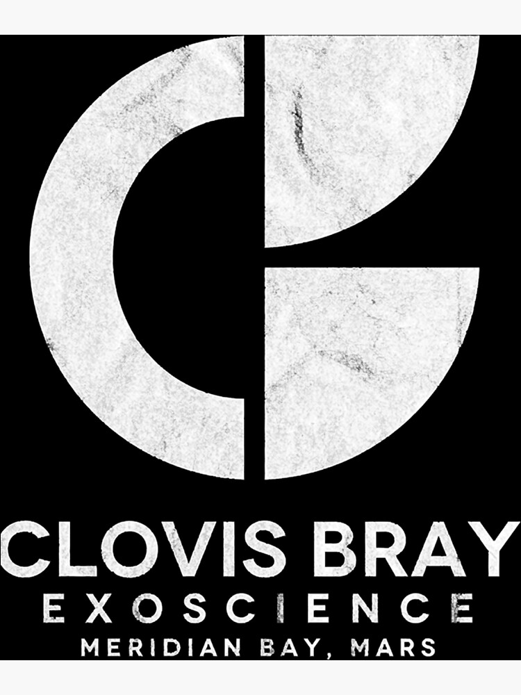 "Clovis Bray Exoscience Logo inspired logo vintage" Photographic Print for Sale by SusieJoness ...
