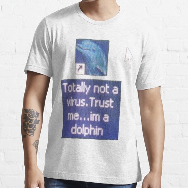 "totally not a virus " T-shirt for Sale by nickhayman | Redbubble ...