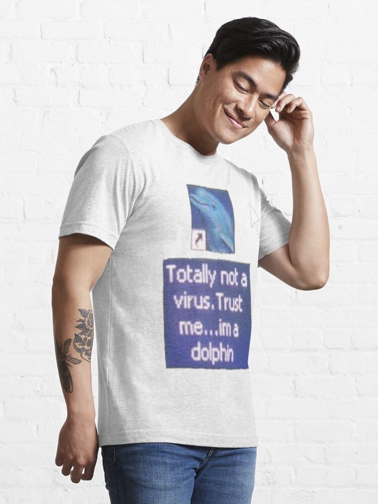 "totally not a virus " T-shirt for Sale by nickhayman | Redbubble ...