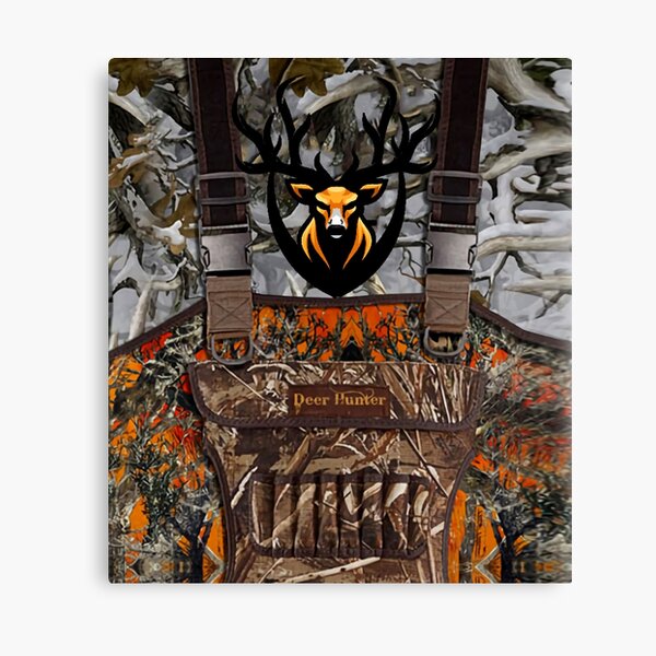 "Deer Hunting Art in the forest" Canvas Print for Sale by MarieHartwig ...