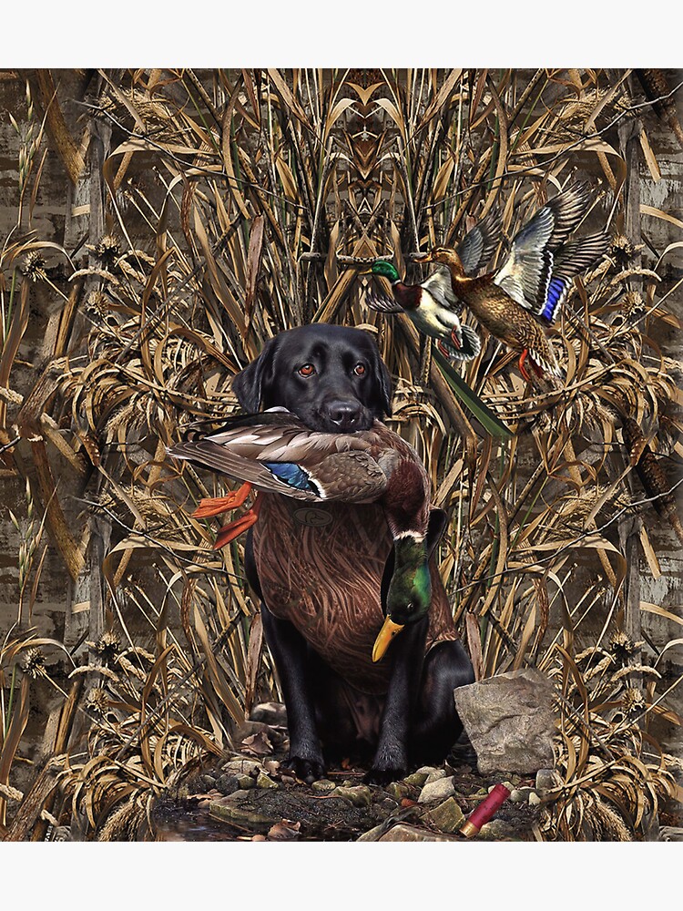 "Duck Hunting Dog Hunting Duck classic" Sticker for Sale by ...