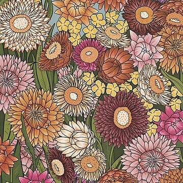 "Everlasting Daisy Illustration" Art Print for Sale by DaisyGrumley ...
