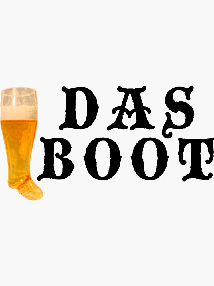 "German Das Boot " Sticker for Sale by KiwiTeeDesigns | Redbubble