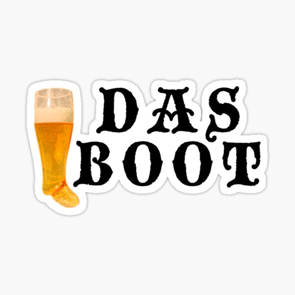 "German Das Boot " Sticker for Sale by KiwiTeeDesigns | Redbubble
