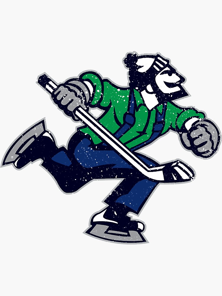 "Johnny Canuck Logo Texture Essential T-Shirt" Sticker for Sale by ...