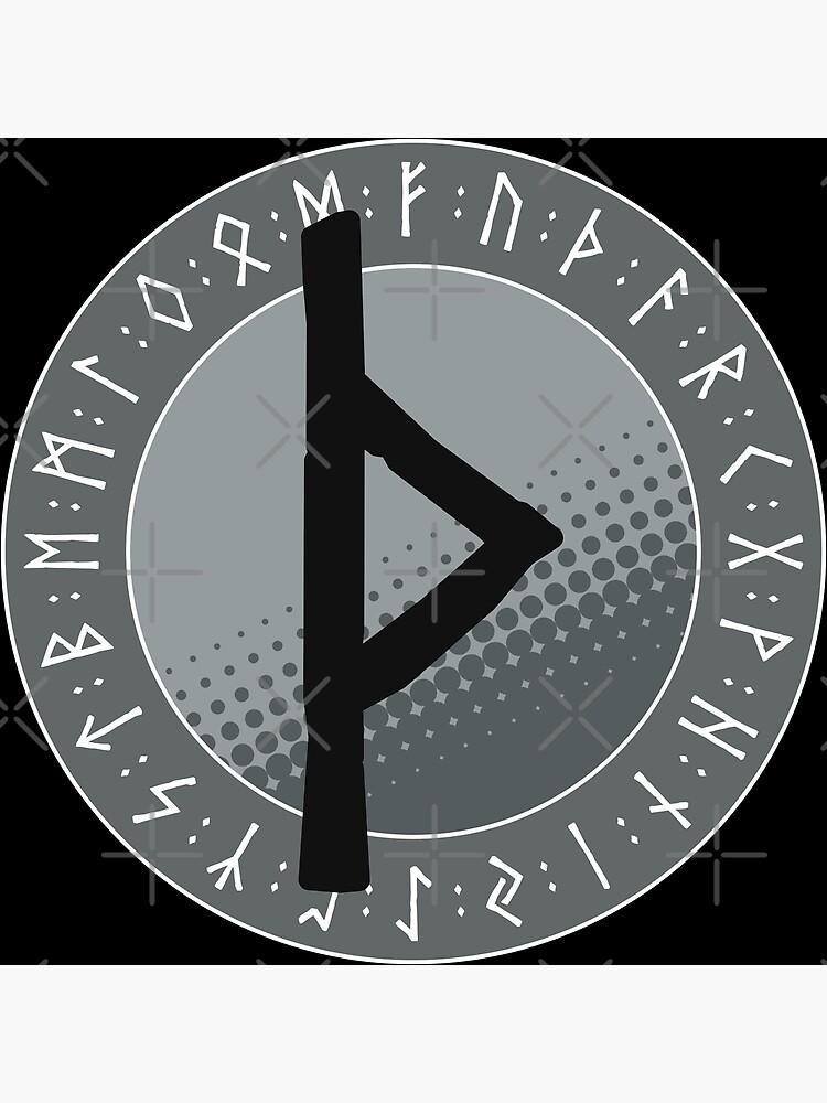 "Runes and Runic Symbols - Thurisaz (Thorn)" Poster for Sale by ...