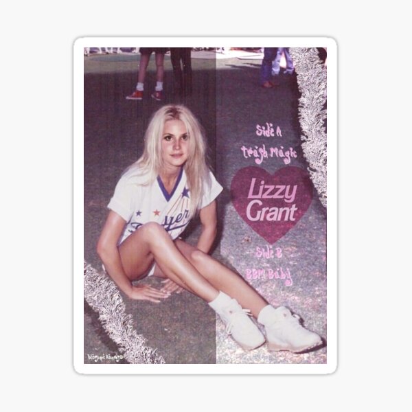 "the rey lizzy grant" Sticker for Sale by andrewsamuels | Redbubble