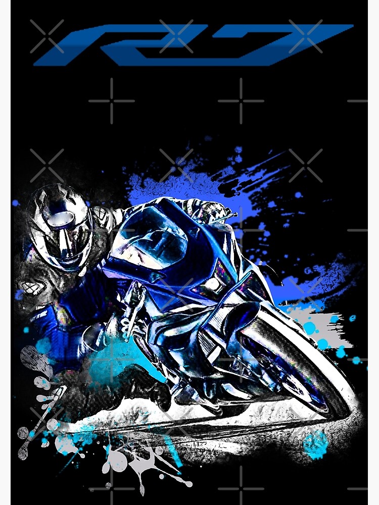 "Yamaha R7 2022 " Photographic Print for Sale by Evomotoarte | Redbubble