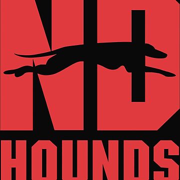 "Notre Dame Hounds Essential T-Shirt" Sticker for Sale by ...