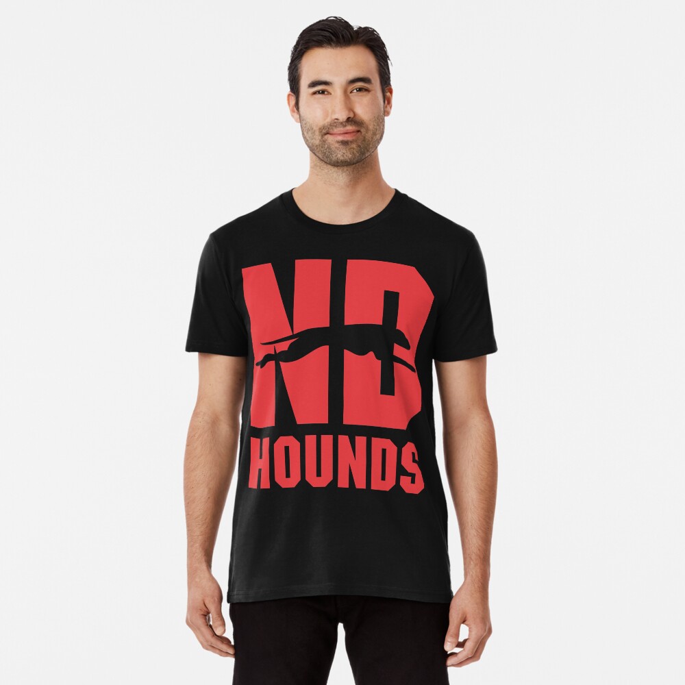 "Notre Dame Hounds Essential T-Shirt" Sticker for Sale by ...