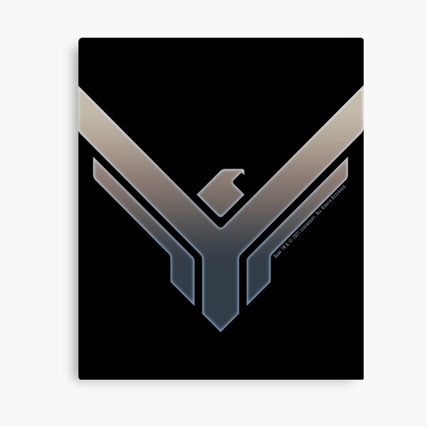 Lienzo «Dune 2020, Casa Atreides, El miedo es el asesino de la mente, Enfréntate a mi miedo ...