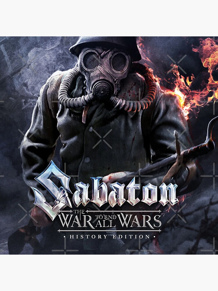 "sabaton wars tour 2022 masept" Sticker for Sale by ellmange | Redbubble