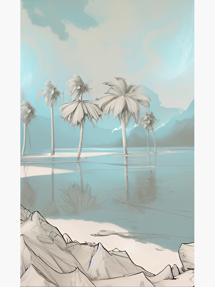 "90s Nostalgia Retro Vaporwave Fantasy Futuristic Retro Landscape ...