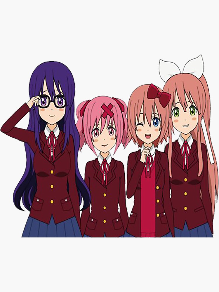 "DDLC Group" Sticker for Sale by SamuelHale2 | Redbubble
